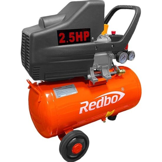 Компрессор воздушный масляный Redbo ACO-25/1000 (1,0кВт, 198л./мин, 25л, 8 бар)