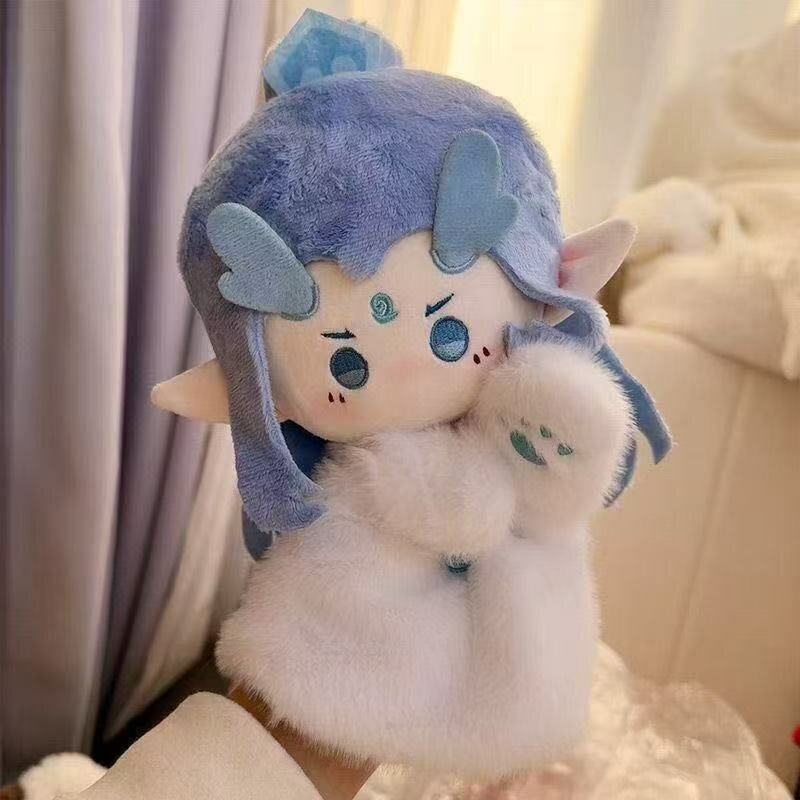 Симпатичная ручная марионетка Нечжа, плюшевая кукла Ао Бинг, плюшевая игрушка Нечжа, товары Мо Тонг, кукла, подарок на день рождения