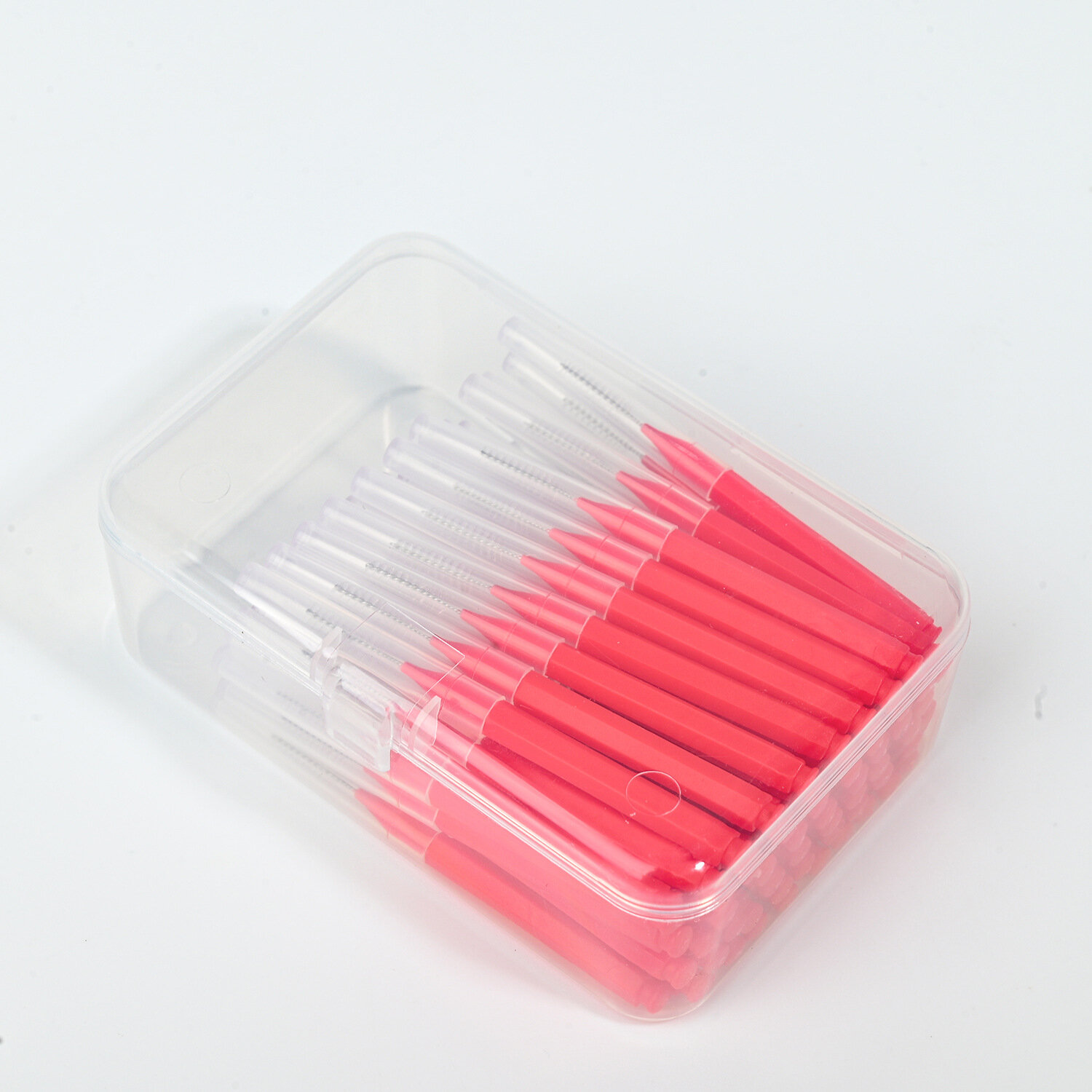 Межзубные щетки I-типа для чистки межзубных промежутков и брекетов, зубная щетка для гигиены полости рта, 60 штук в коробке.