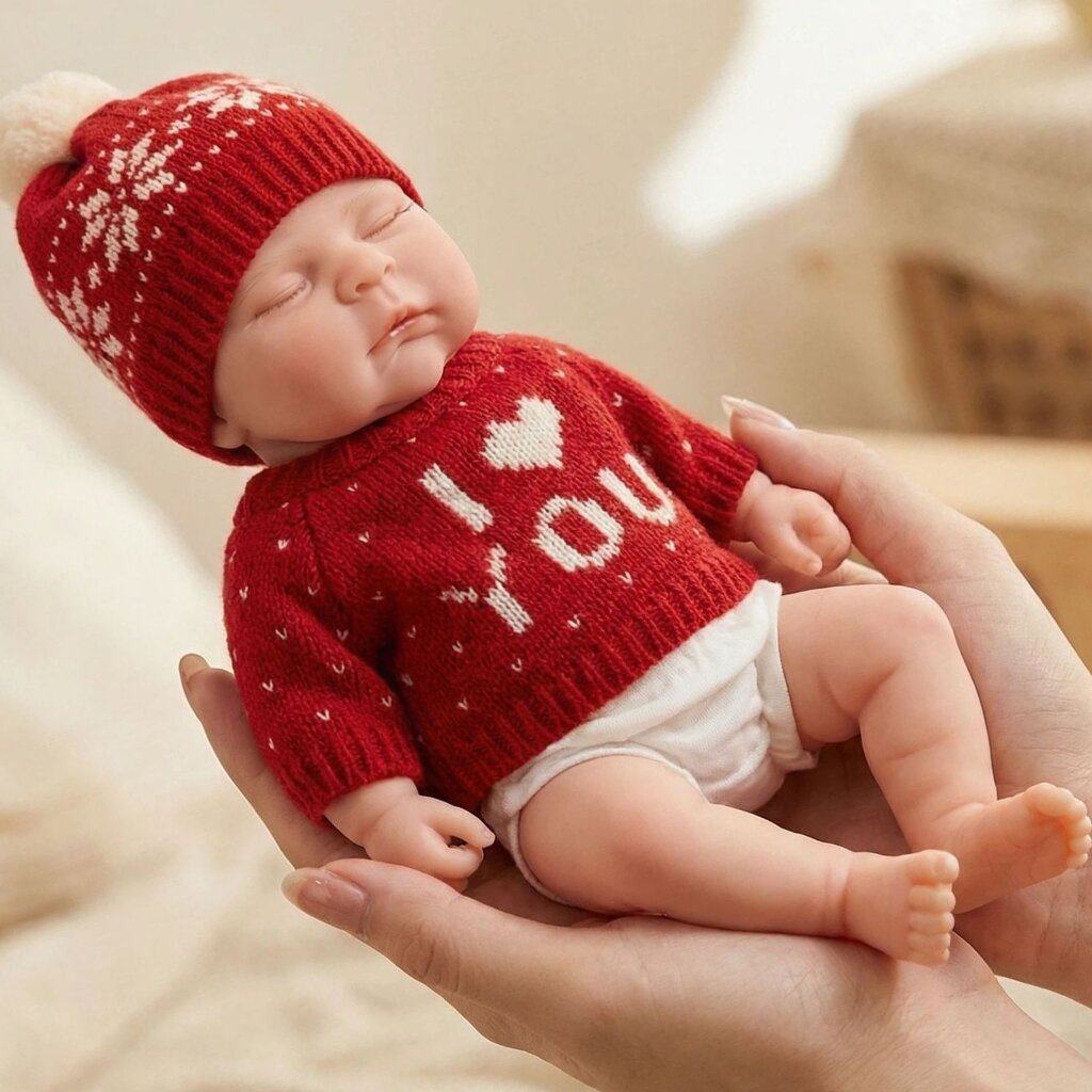 Подлинные смотря 12 дюймов силиконовые куклы младенца девушка для коллекционеров и дисплей