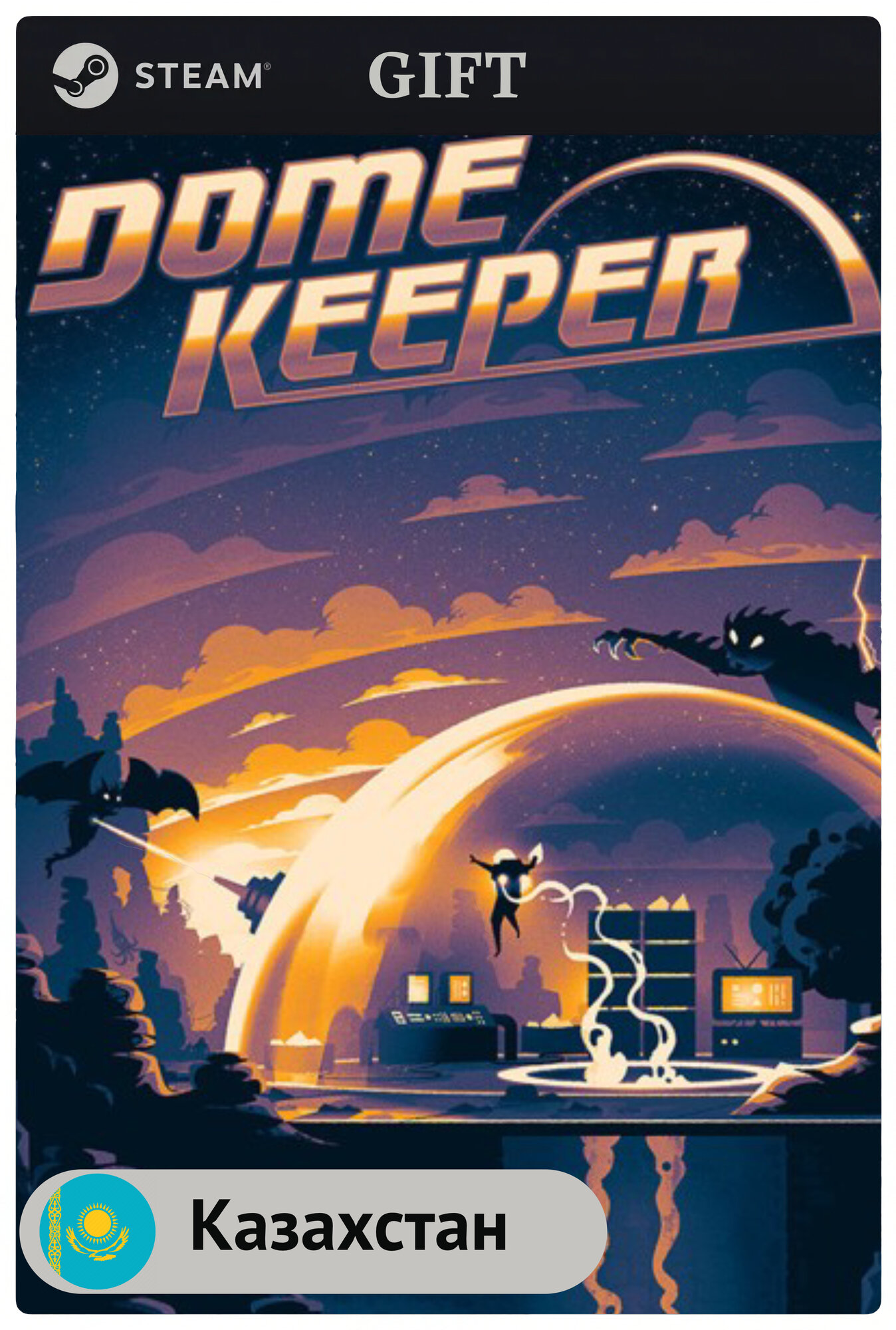 Игра Dome Keeper для PC (ПК) Steam, Steam Deck, GIFT Казахстан