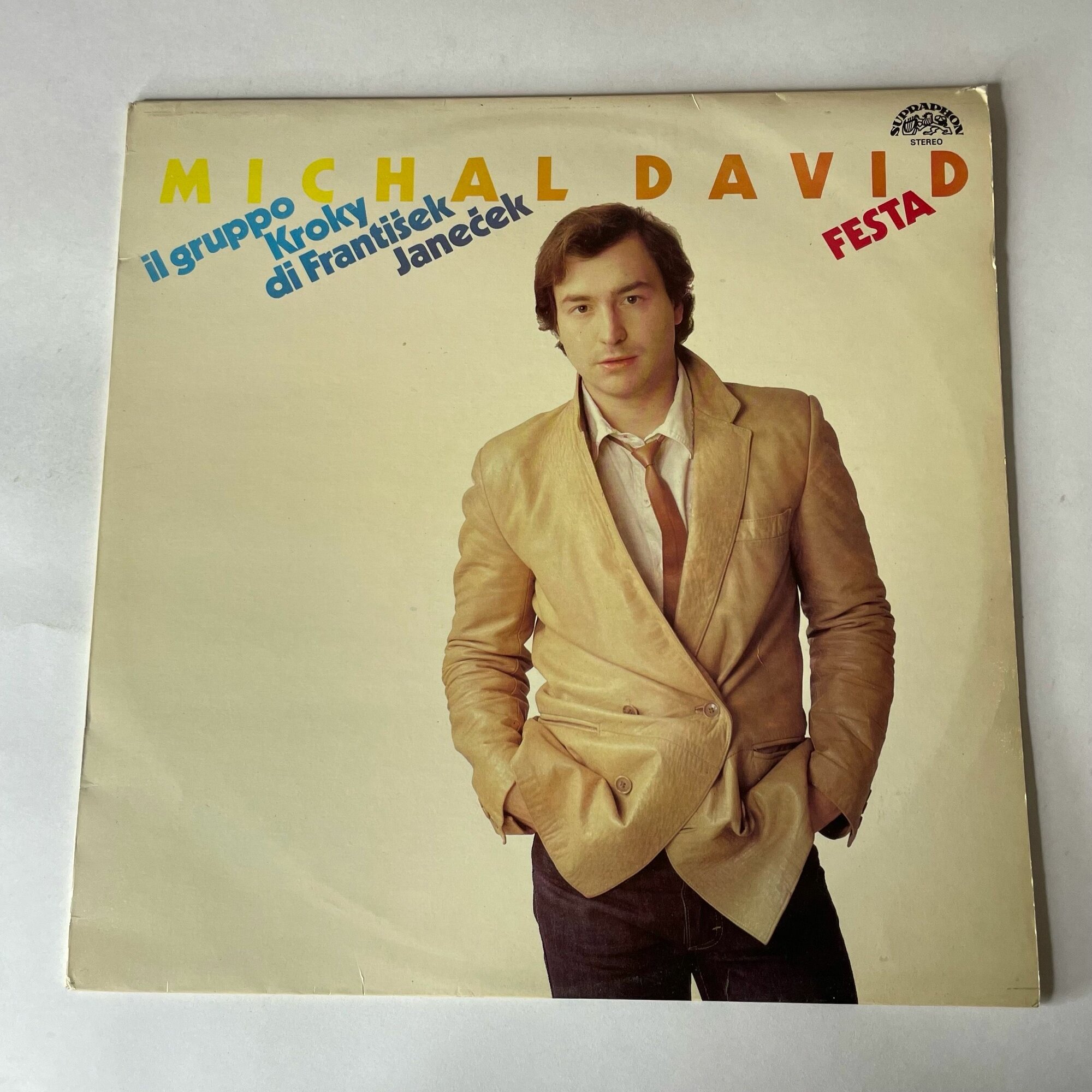 Винтажная виниловая пластинка LP Michal David Михал Давид Festa (Чехословакия 1985)