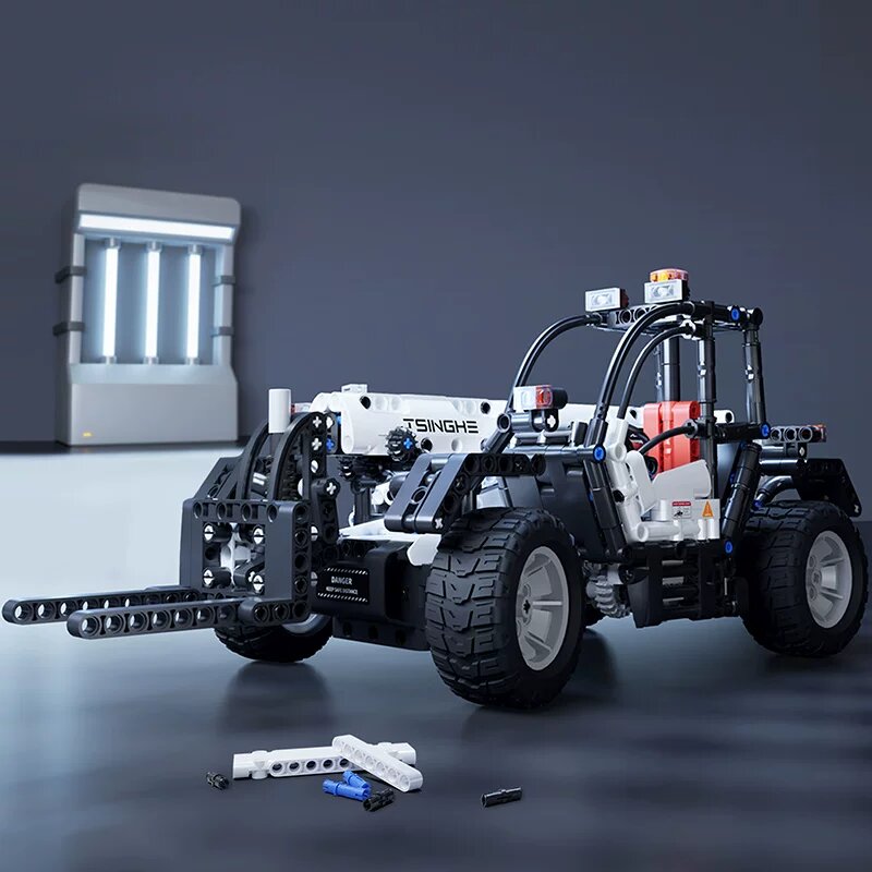 ONEBOT Инженерный погрузчик игрушечные строительные блоки набор для мальчиков модель строительной техники обучающая