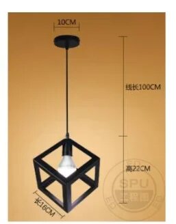 Подвесная люстра ZODOLAMP металлическая 220В 240x150