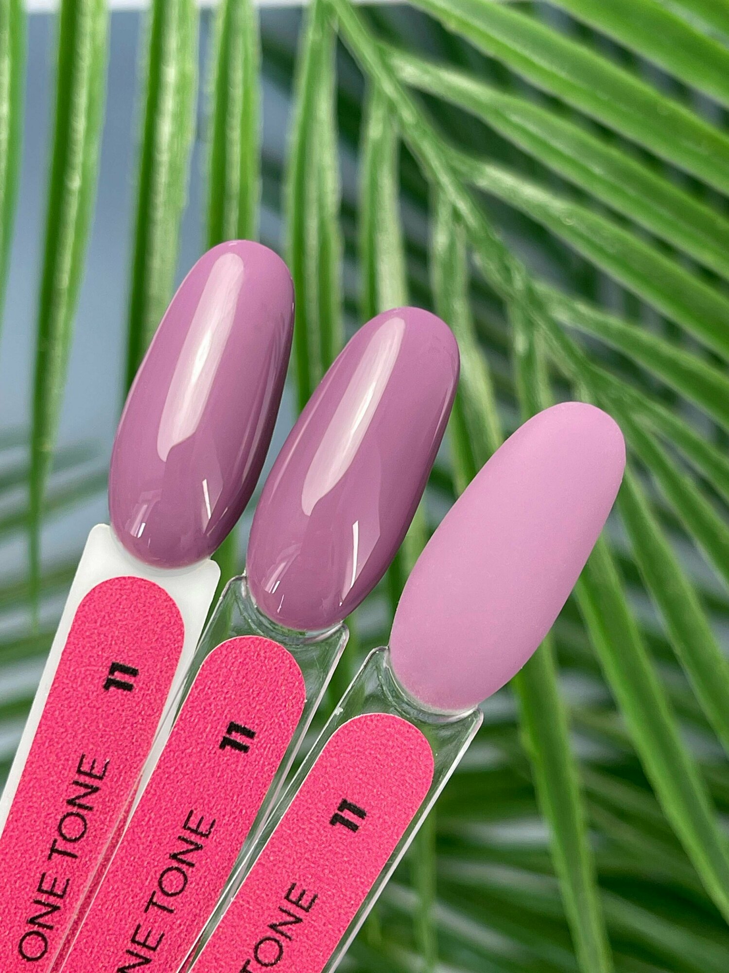 Gel Color One tone. Цветной гель лак для ногтей. Оттенок 11