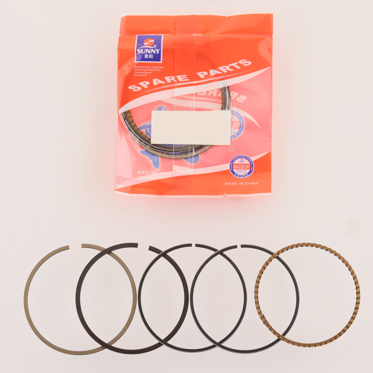 Кольца 4T CB/CG D-57,25mm (125/140cc 0,75)