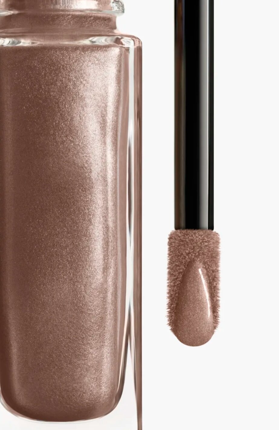 Жидкие тени для век CHANEL Ombre Première Laque 6 мл | Стойкие |Металлический эффект |Тон 28 Desert Wind