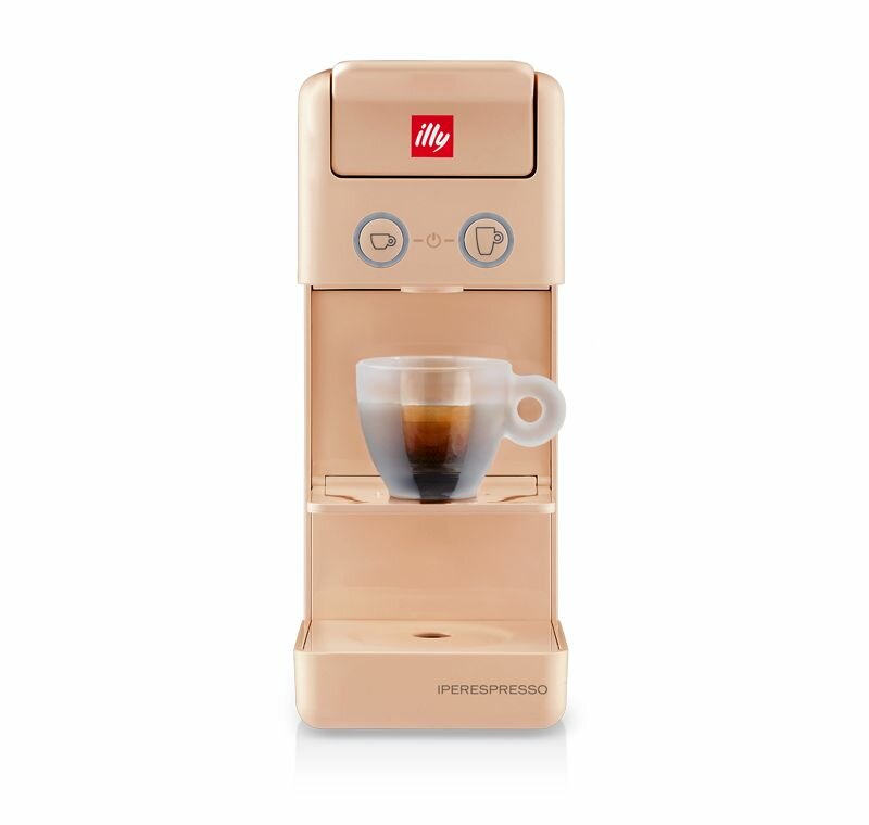 Капсульная кофемашина illy Y3.3 Espresso (Red) (розовый)