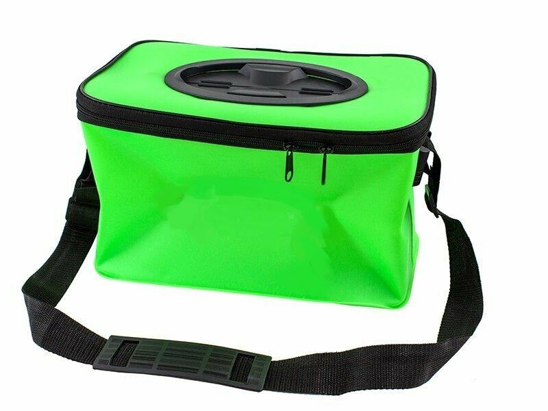 Кан / Ведро силиконовое для живца и замеса прикормки 35* 21 *18 см