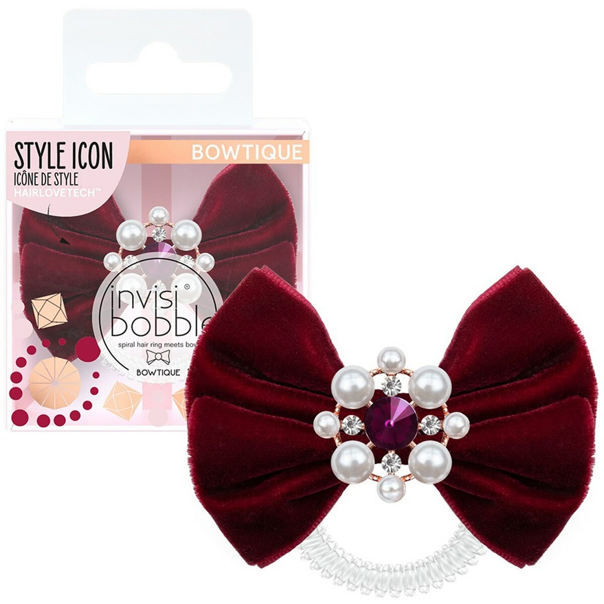 Резинка для волос invisibobble BOWTIQUE British Royal Take a Bow