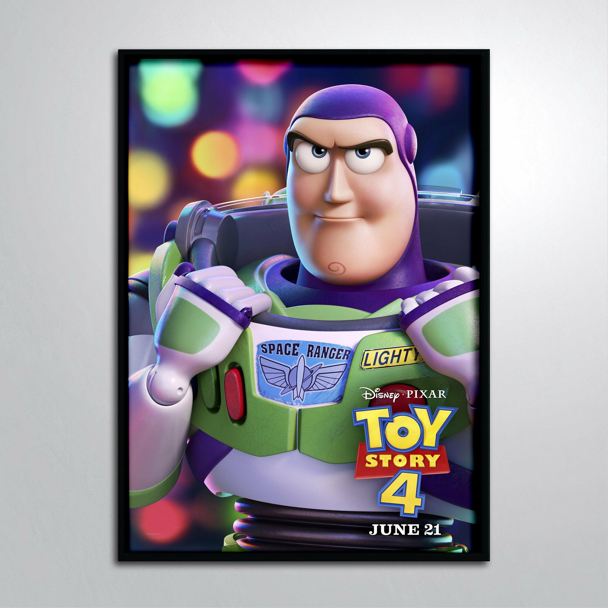 Постер без рамы/История игрушек 4 Баз Лайтер Toy Story