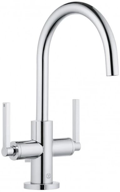 Смеситель для раковины с донным клапаном Kludi Nova Fonte Puristic 201180515