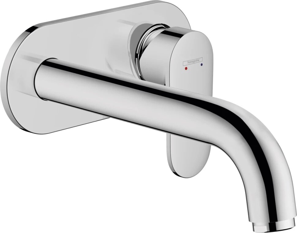 Смеситель для раковины Hansgrohe Vernis Blend 71576000 встраиваемый, без донного клапана, хром