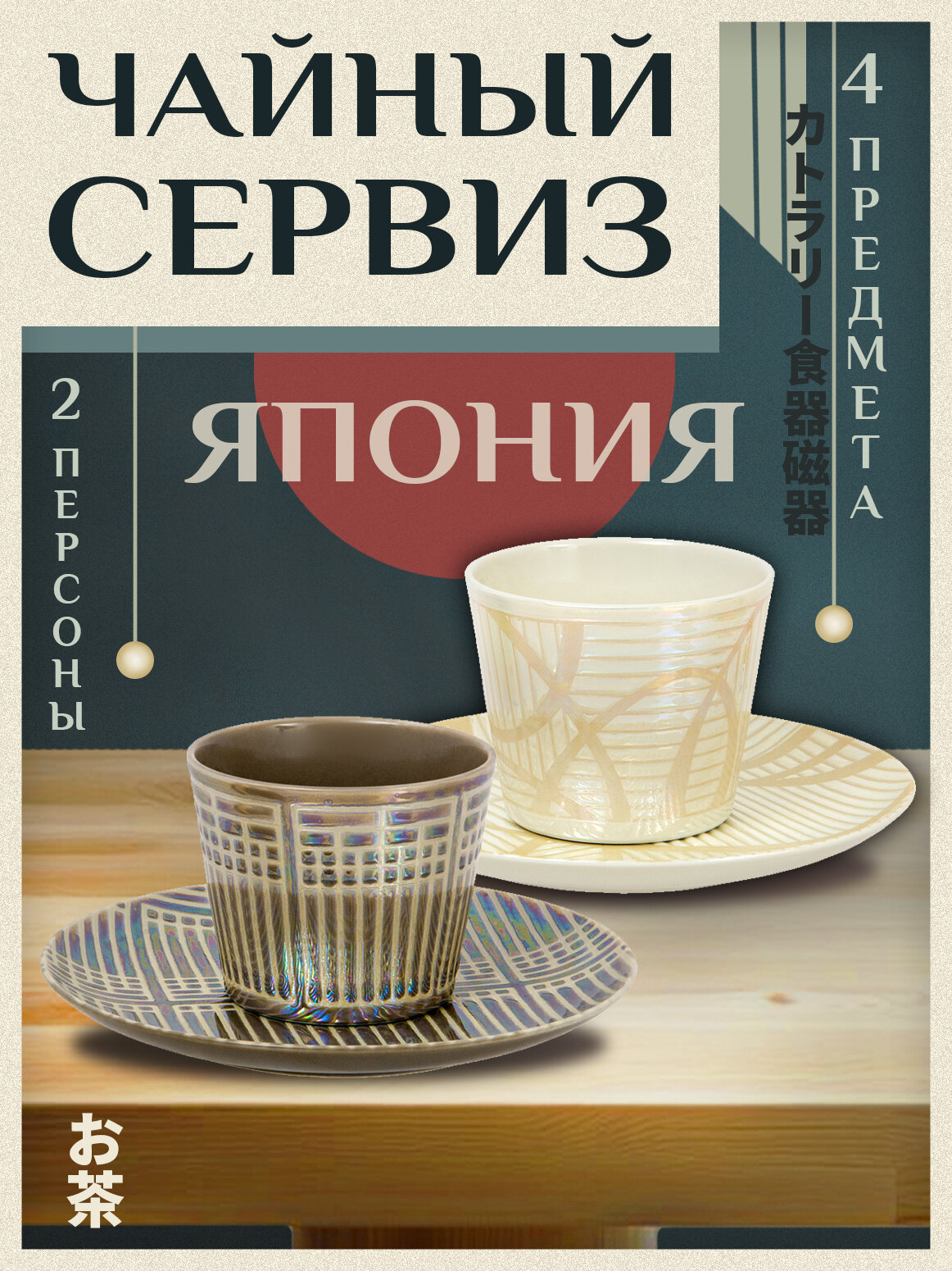 Чайный сервиз / посуда из фарфора