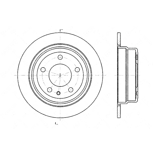 STELLOX 6020-1514-SX (34 21 1 108 132 / 34 21 1 152 299 / 34 21 1 153 140) диск тормозной задний\ BMW (БМВ)