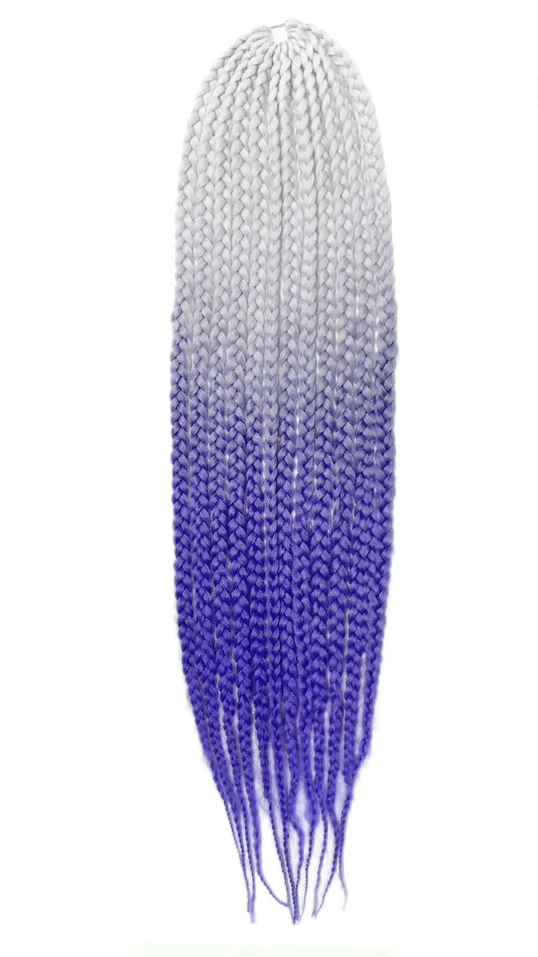 Hairshop Афрокосы 600/Ф 27 50см (Белый/Сиреневый)