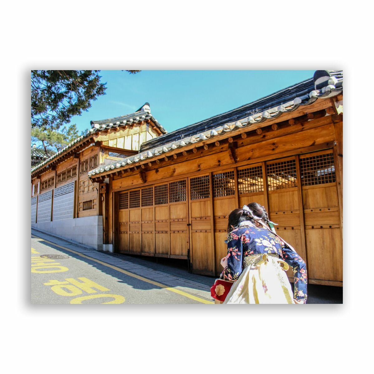 Постер, плакат на бумаге / Южная Корея / Размер 40 x 53 см