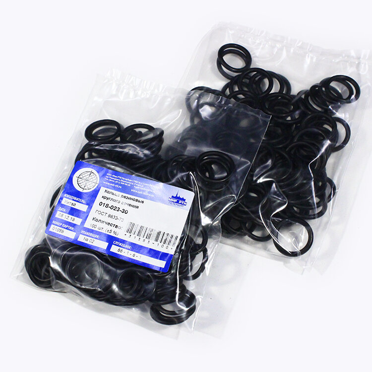 Кольца резиновые уплотнительные круглого сечения 018-023-30-2-2 (17.5 х 3) (упаковка 100 шт. ±5%)