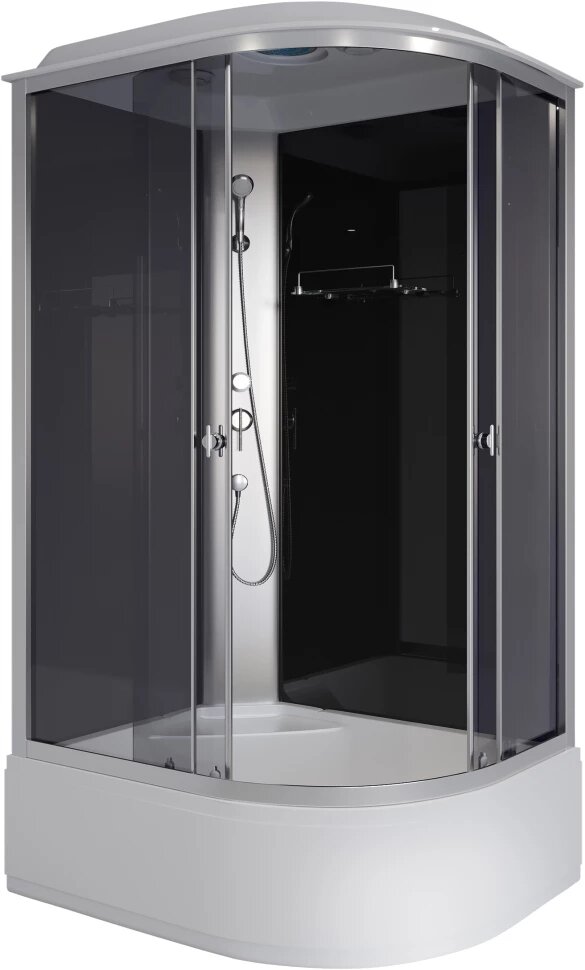 Душевая кабина 120x90x215 см Niagara E120/90/40L/TN тонированное