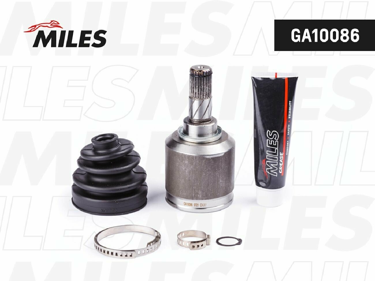 ШРУС MILES GA10086, для Nissan Sunny Wagon, внутренний, передний мост