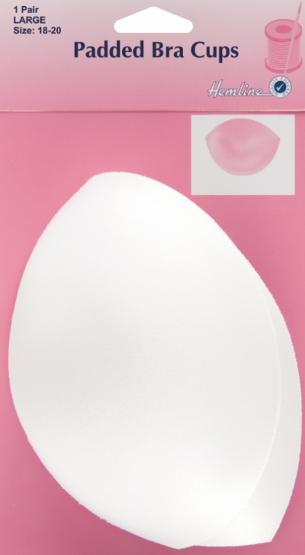 Чашечки корсетные с эффектом push-up, полнота чашки D, цвет белый Hemline 963. L/WHITE