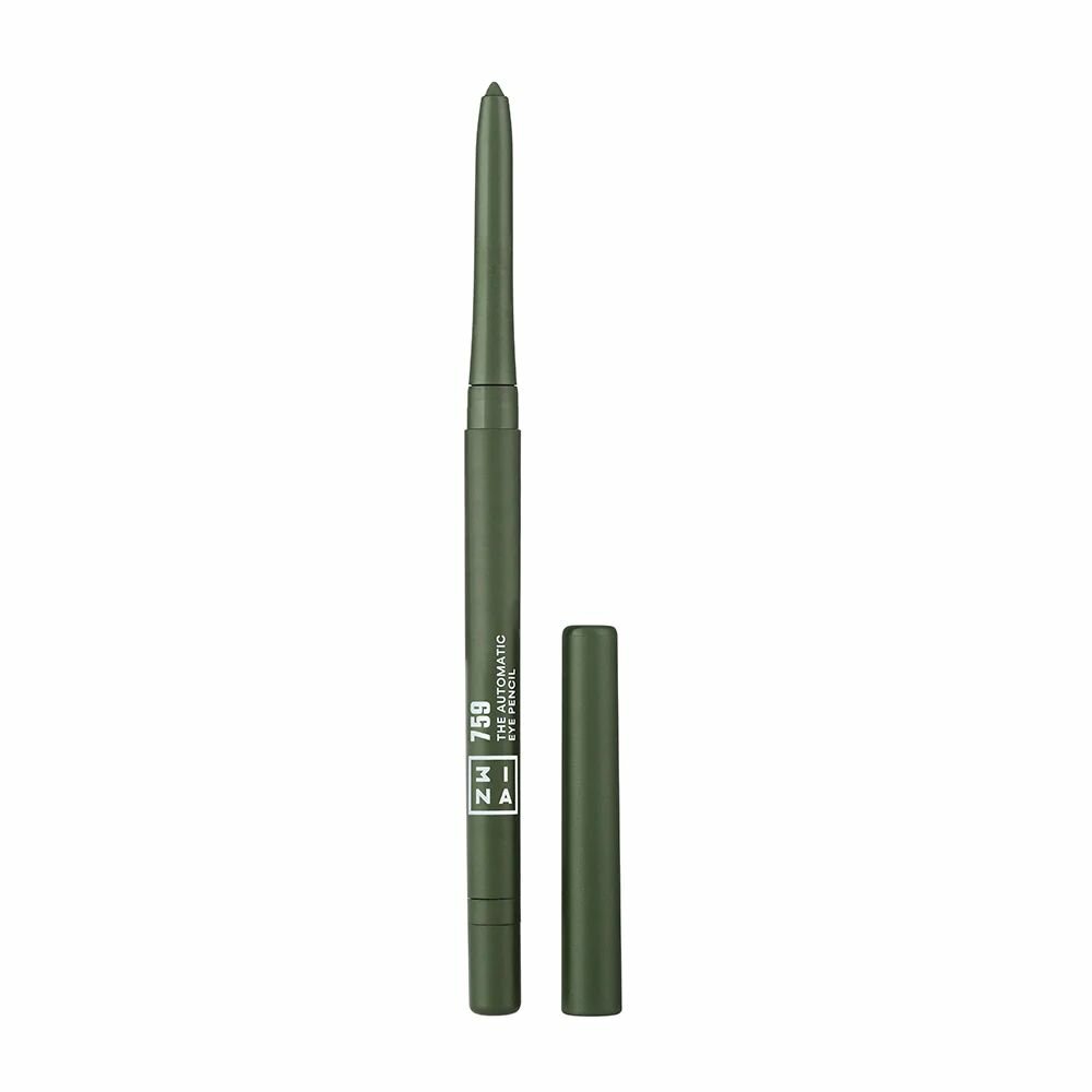 Автоматический Карандаш для Глаз 3INA (Мина, Зина) The 24h Automatic Eye Pencil, тон - 759 (Тростниково-Зелёный)