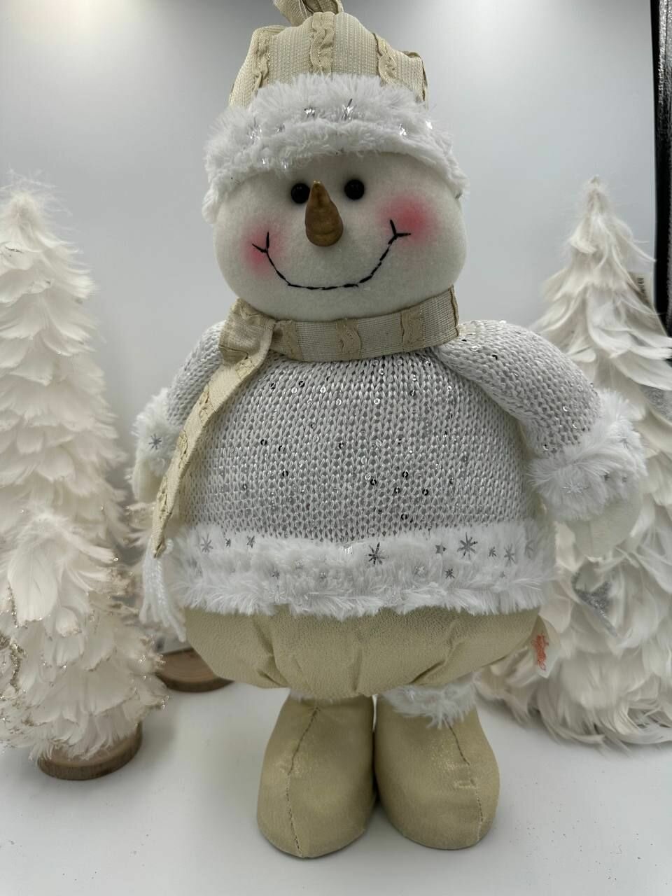 Новогодний сувенир Снеговик, Новогодняя игрушка, подарок под елку.