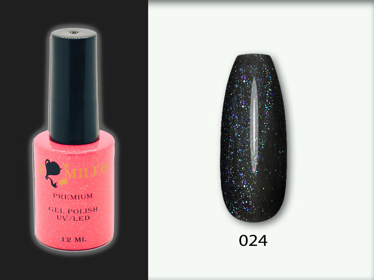 024 KOMILFO гель лак 12 мл.