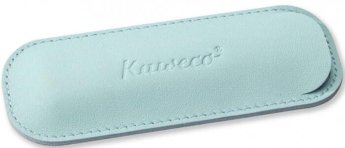 Kaweco 10001673 Кожаный чехол eco tender mint для двух ручек kaweco sport мятный
