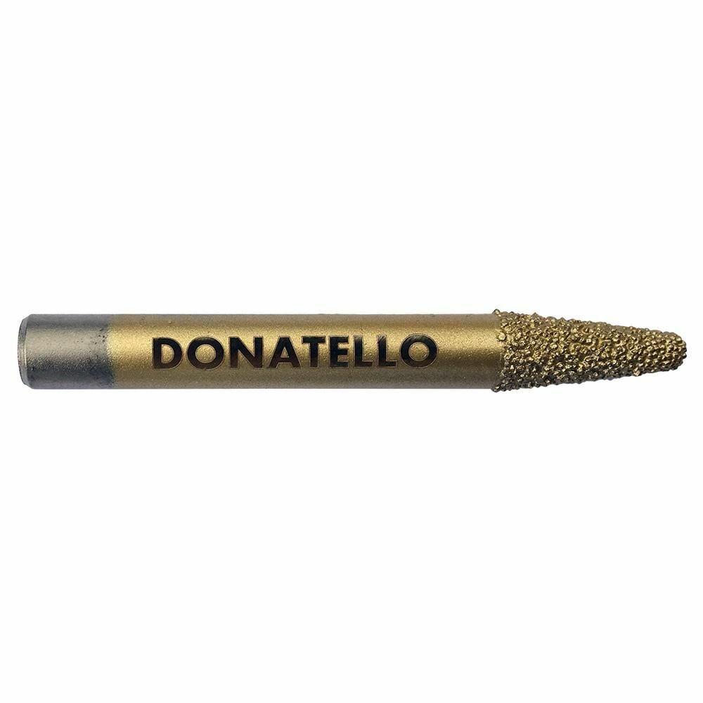 Алмазная фреза DONATELLO для мрамора "Конус" R 1,5 мм, хвостовик 8 мм