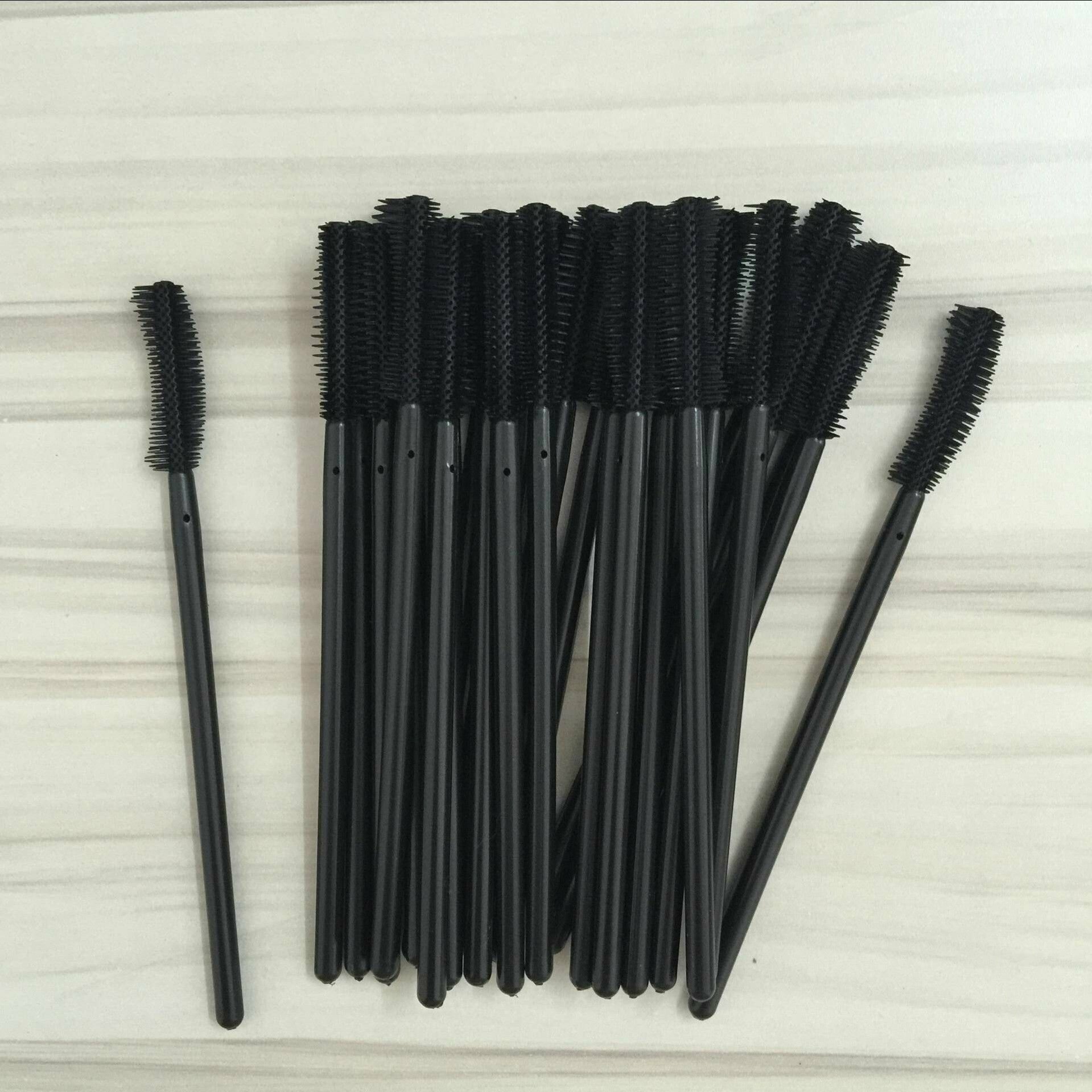 Щеточки силиконовые для ресниц и бровей 50 шт. , для бровистов/визажистов/ мастерам макияжа