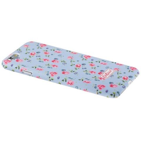 Чехол - накладка для iPhone 6 Plus/6s Plus CATH KIDSTON HARD PLASTIC LACQUERED SHELL цветы, голубой Apple iPhone 6S Plus / Apple iPhone 6 Plus