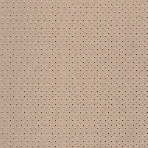 Экокожа перфорированная коричневая (кофе), Орегон, материал для перетяжки салона автомобиля, толщина 1 мм (1м)