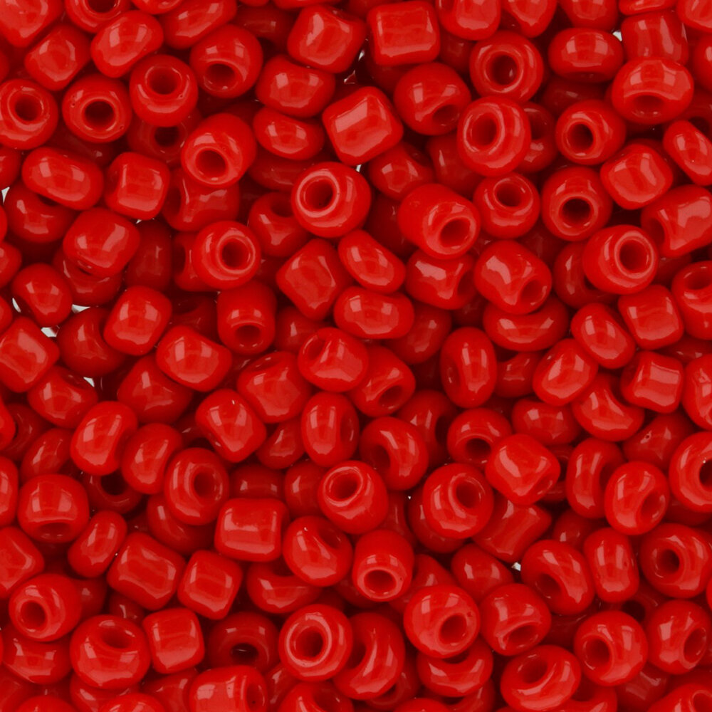 Бисер "Zlatka" круглый GR 11/0 10 г №0045 красный