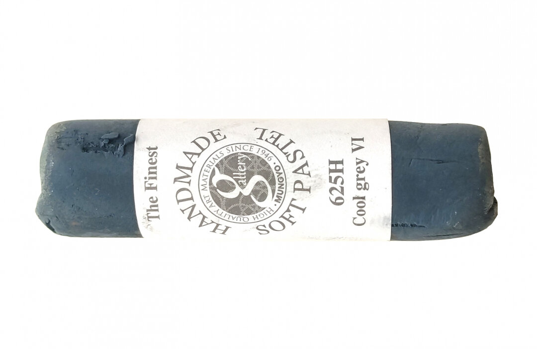 Mungyo Пастель сухая мягкая круглая ручной работы №625, холодный серый VI