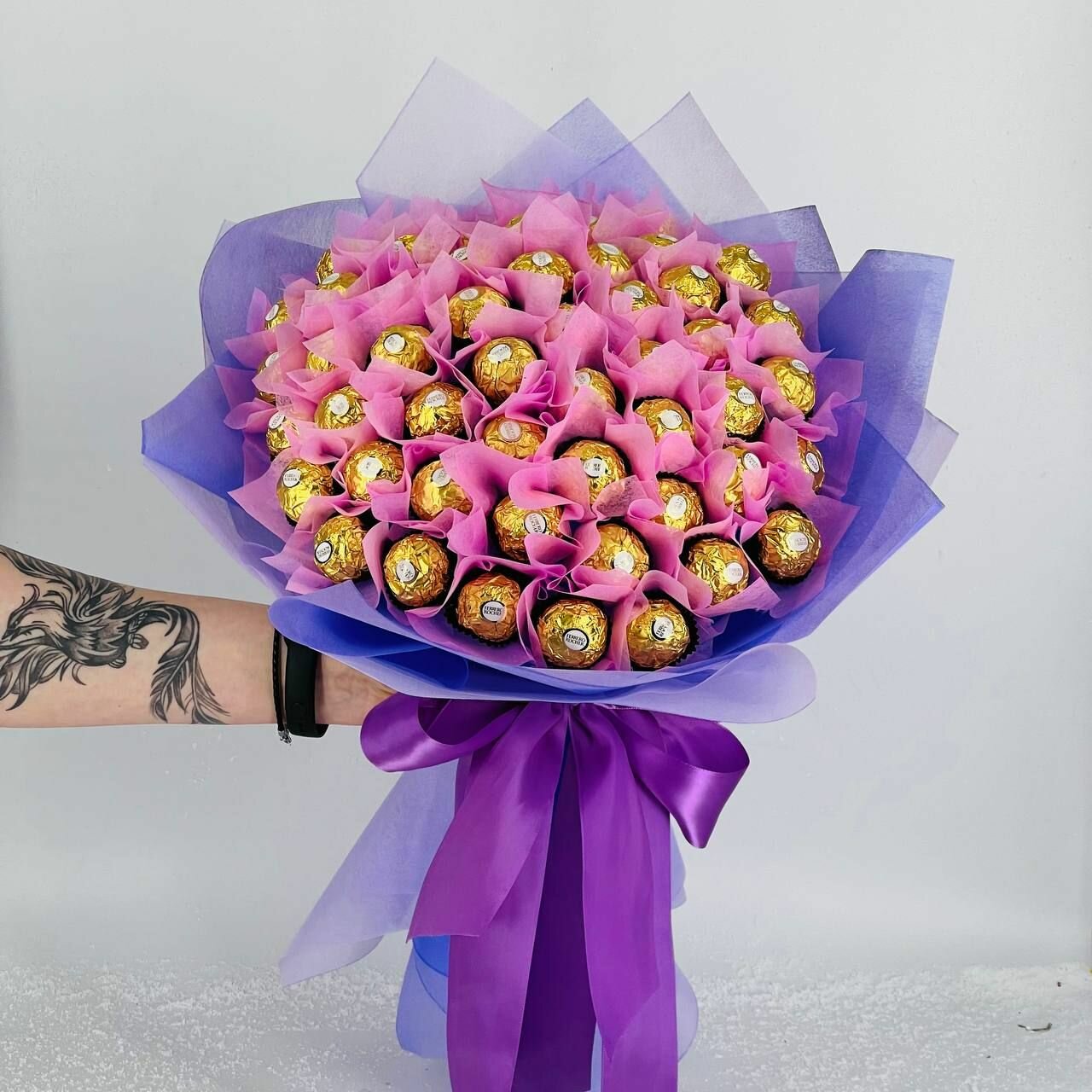 Букет из 51 конфет Ферреро Роше Ferrero Rocher