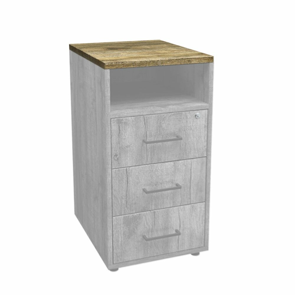 Топ на тумбу ТП50 КТП40-50, р. 400х500х22, Дуб самдал