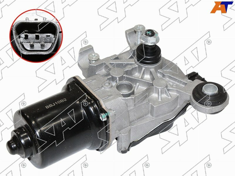 Мотор трапеции стеклоочистителя Nissan Qashqai 13-22 / X-Trail 13-22 (LHD) Sat арт. ST2990007