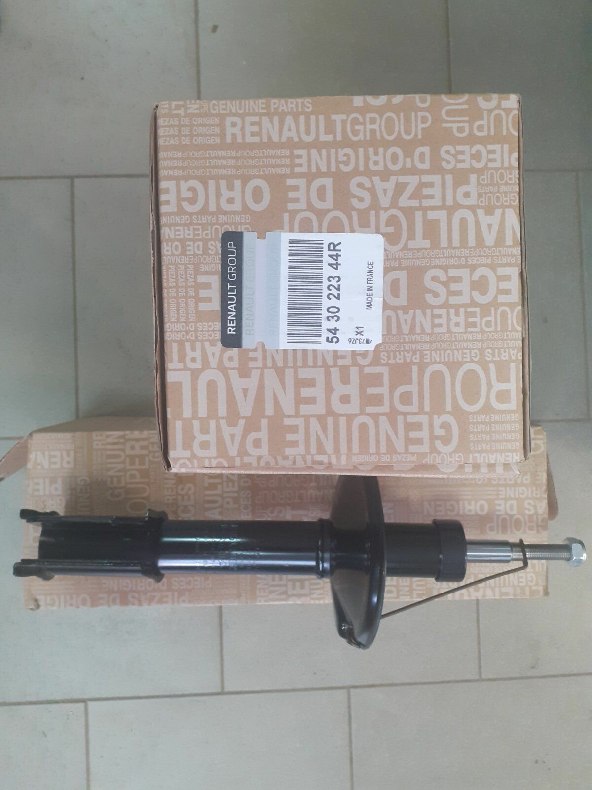 Передний амортизатор рено логан 1 сандеро 1 renault logan sandero