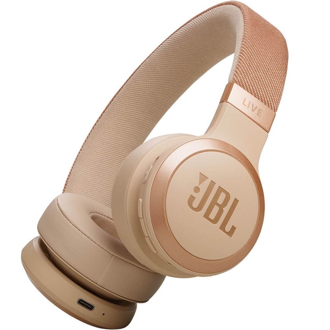 Наушники накладные Bluetooth JBL Live 670NC Beige (JBLLIVE670NCSAT)