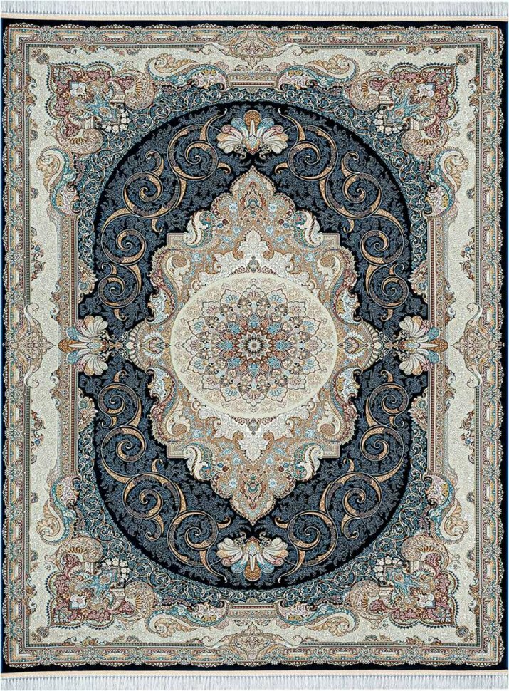 Ковер G144 STAN D/ BLUE Mashad 1500 (1.5 х 2.25 м)