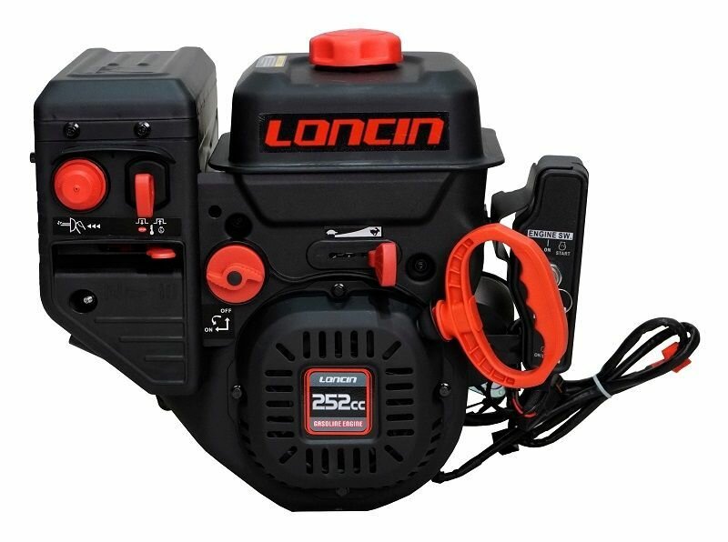 Двигатель Loncin G250FDS (B4 type) 9 л. с. 5A (горизонтальный вал, 20 мм)