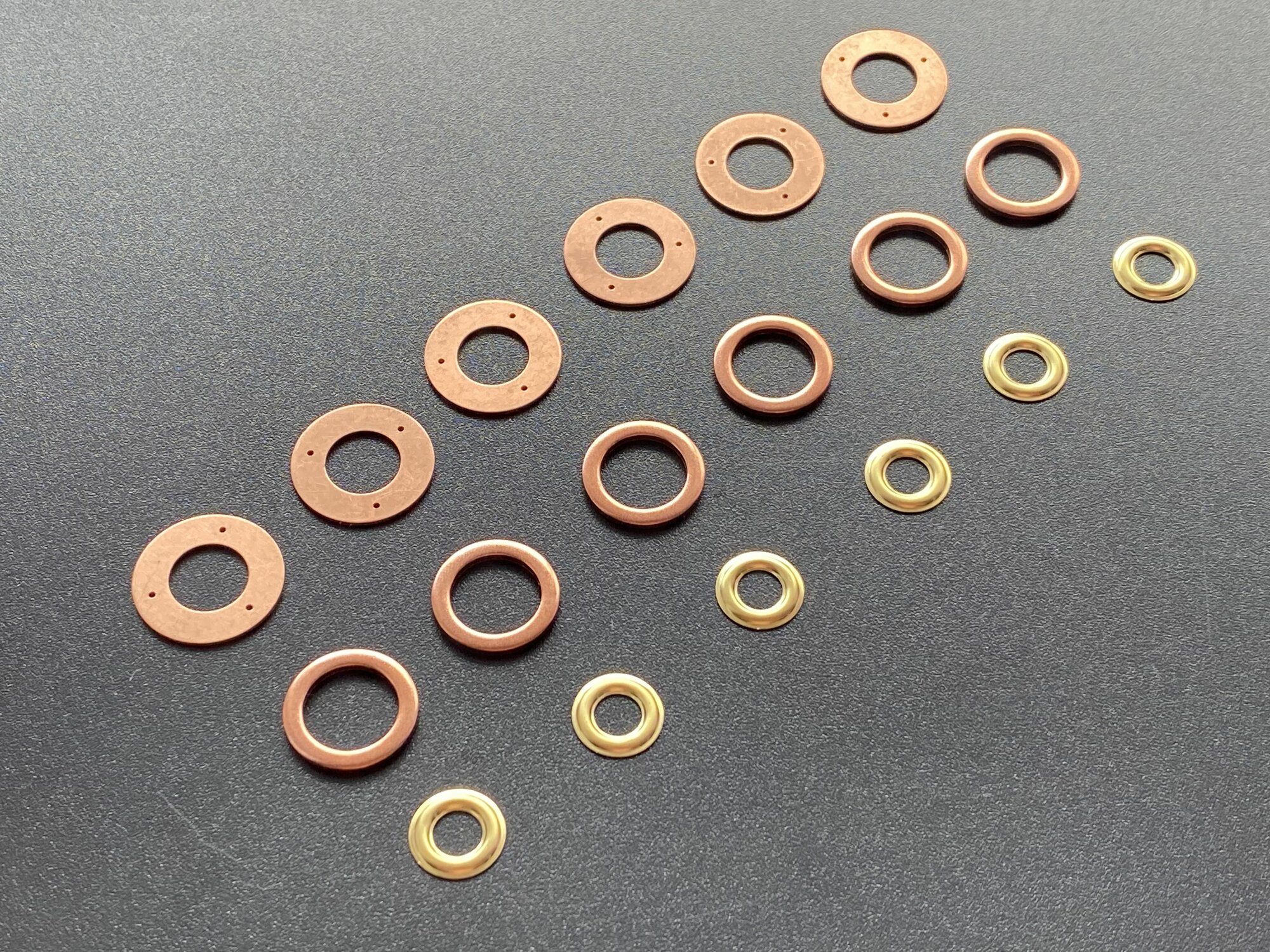 Комплект колечек топливной форсунки на 6 штуки NISSAN PATROL RD28