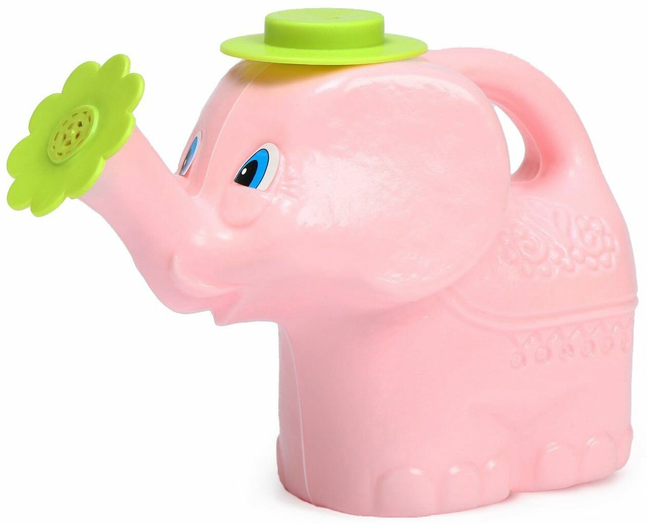 Детская лейка "Слонёнок Мона", с рассеивателем, для игры на песке и на воде, развивающая игрушка для малышей, 1 л