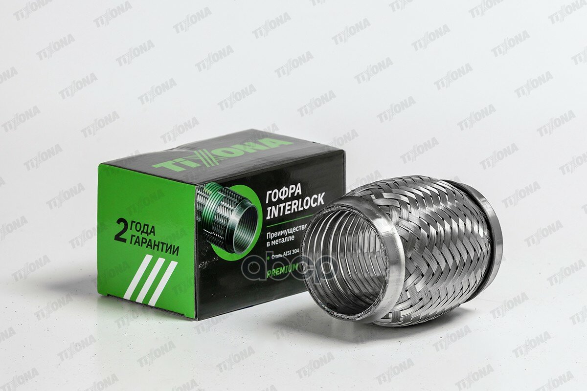 Гофра 60/100 (AISI 304 with interlock) Tixona арт. P60100