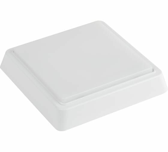 ЭРА св-к св/д ЖКХ 15W(1200lm) 4000K 4K акуст. датчик квадрат IP40 SPB-302-2-4K-15 4200