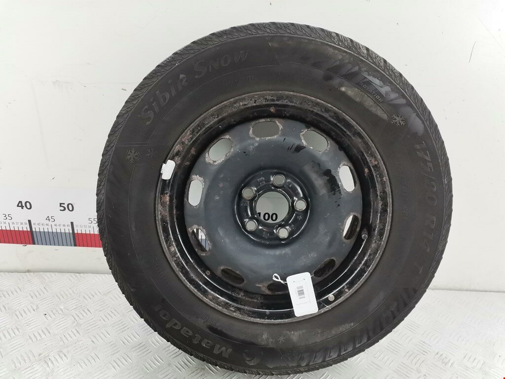 Диск колесный штампованный (железо) Volkswagen Golf 4 1J0601027P арт. 1594917