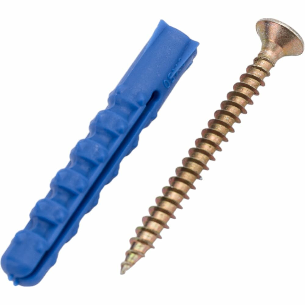 Набор крепления плинтусов качественный крепеж 8x50 (60 шт.)