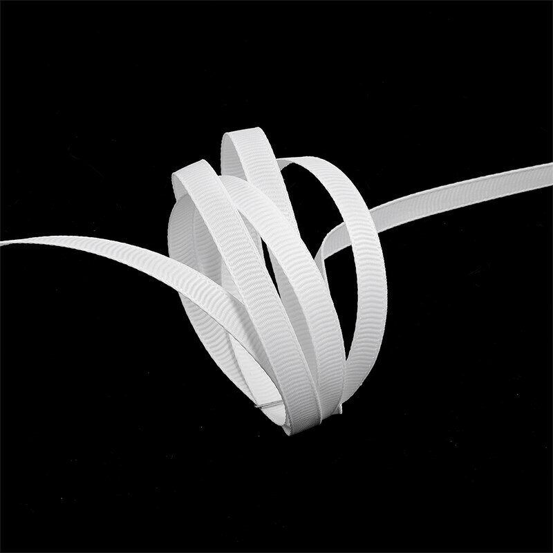 Лента репсовая 2 см (20мм) цв. белый упак.27,4 м