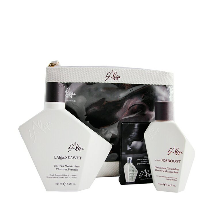 L'ALGA SEAWATER Beauty Bag Набор SEAWATER увлажняющий и оздоравливающий уход для любого типа волос
